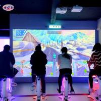 China Fitness Cycling Projection Entertainment Equipment Indoor AR Bike Race Solution for sale