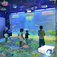 China AR Joyful Sand Beach Projection Game Fish Encyclopedia For Knowledge Discovery for sale
