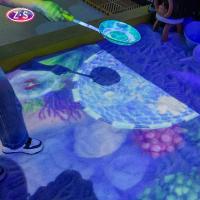 China AR Joyful Sand Beach Projection Game Fish Encyclopedia For Knowledge Discovery for sale