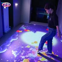 China Compact Interactive Floor Game Ultra Short Throw Vivid Colors For Kids Zones for sale