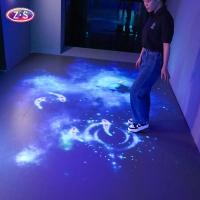 China Mobile Floor Projector Interactive System Real Time Data Display For Kids Fun Lounge for sale