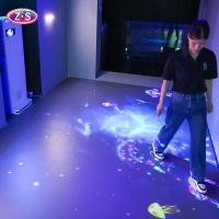 China Multiplayer Immersive Experience Floor Game Easy Installation Portable For Trade Fairs for sale