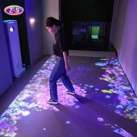 China Interactive Floor System 80 Immersive Themes 4000 Lumen For Kids Cafes for sale
