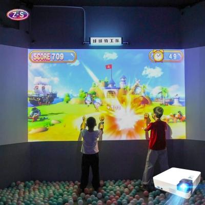 China Ball Throwing Game System Auto Score Keeping Pirate Adventure for Pop-up Event Spaces for sale