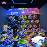 China Interactive Jumping Ball Projection Step Scoring System Laser Source For Shopping Malls for sale