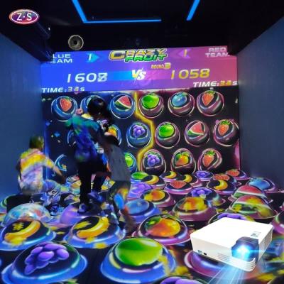 China Interactive Jumping Ball Projection Step Scoring System Laser Source For Shopping Malls for sale