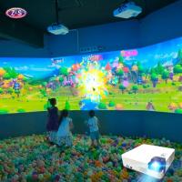China Commercial Interactive Smash Ball Games with HD Projection and Motion Tracking for sale