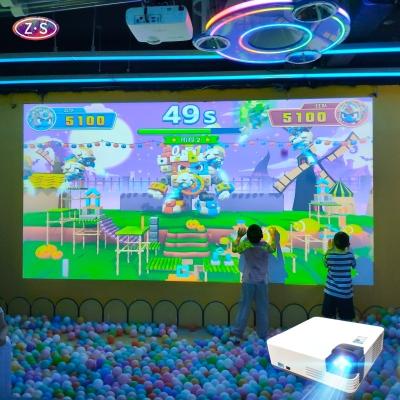 China Interactive Smash Ball Games with Panoramic Projection and Real Time Hit Feedback for sale