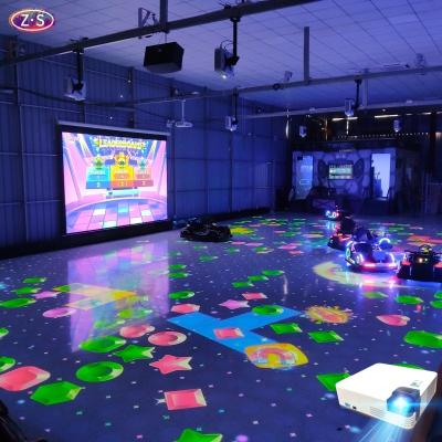China Immersive Go Karting Multiplayer Projection Racing For Entertainment Centers for sale