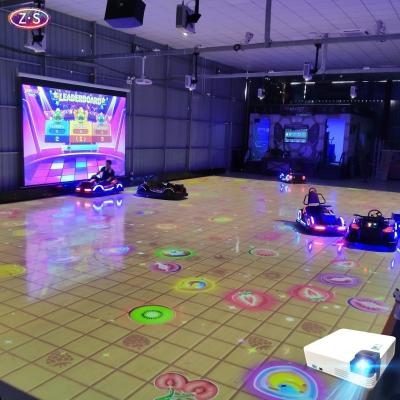 China Smart Entertainment Equipment Interactive Go Kart Projection for Indoor Parks for sale