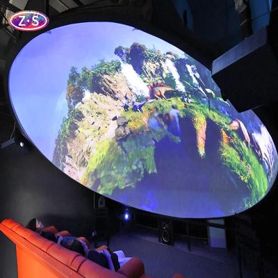 China Professional Turnkey Interactive Dome Projection System with Self Developed Films for sale