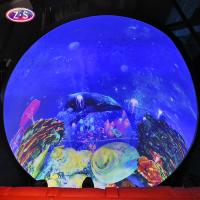 China Advanced Immersive Interactive Dome Projection System Powered by Original Content for sale