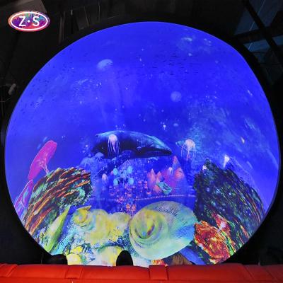 China Advanced Immersive Interactive Dome Projection System Powered by Original Content for sale