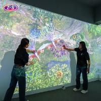 China Wall Floor Combined Immersive Projection System for Restaurants and Cafes for sale