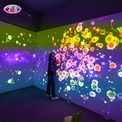China Dreamlike Space and Universe Projection Immersive Interactive Projection Solution for sale