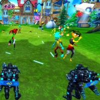 China Body Movement Interactive Game Motion Sensor Mech Warrior Game for Children Activity for sale