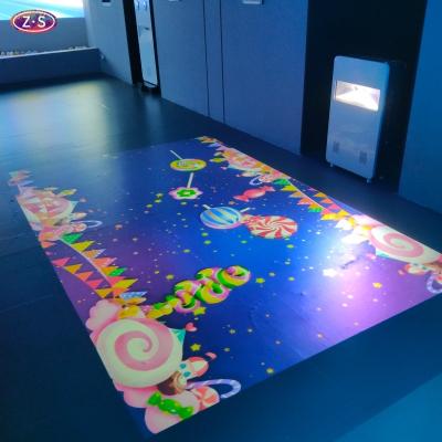 China Wall and Floor Projection Entertainment System for Mobile Commercial Applications for sale