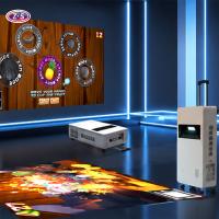 China Motion Sensing Portable Wall and Floor Game Projection System for Product Launches for sale