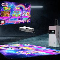 China Portable Motion Sensing Projection Game System for Floor and Wall Interactive Play for sale