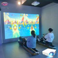 China Advanced Tracking Interactive Rowing Equipment with Dynamic Projection Effects for sale