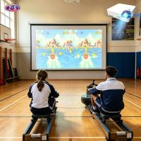China Digital Sports Interactive Rowing Simulator with Live Distance and Speed Displays for sale