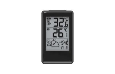 China YT60261 Weather Station with Indoor/Outdoor Temperature Monitoring, 86x145mm Display, Supports 3 Wireless Sensors for sale