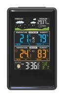 China Wireless Weather Station with Indoor/Outdoor Temperature Humidity Monitoring 145x86x30mm Display and Weather Forecast for sale
