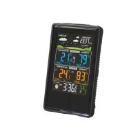 China Smart Indoor Outdoor Weather Station 145x86x30mm with Temperature Humidity Monitoring and 7 Function Keys for sale
