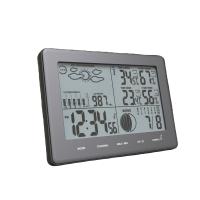 China YT60201 Compact Weather Station with Indoor/Outdoor Temperature, Humidity & Barometer - 158×119×25mm, 0.1℃ Resolution for sale