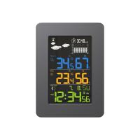 China Indoor Outdoor Wireless Weather Station with Color Display 13x18cm and 4x9.8cm Sensor for sale