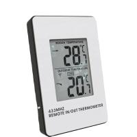 China 433MHz Wireless Weather Station Indoor Outdoor Thermometer Wall Mount Freestanding 30m Range for sale