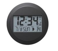 China Multifunction LCD Alarm Clock with Temperature Display 240x25.6mm 4 Modes Timer Weather for sale