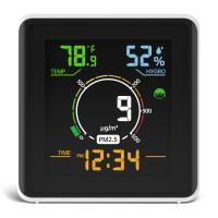 China PM2.5 Air Quality Monitor with 5-Second Reading, 0-999 μg/m³ Range, Temperature and Humidity Detection for sale