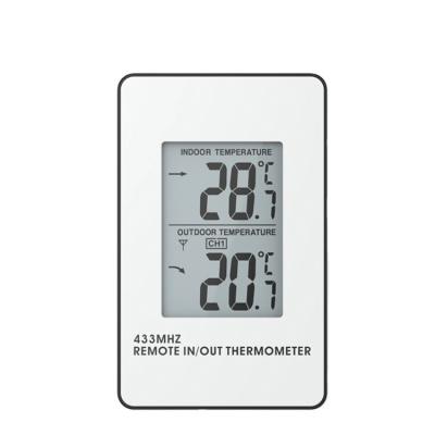 China YT6981 Wireless Thermometer Station 62.5x100x16.5mm with Color LCD Display for Indoor Outdoor Temperature Monitoring for sale