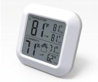 China YT60910 Digital Thermo Hygro Station with Color Display 80x80x25mm Weather Monitor for sale