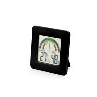 China Digital Indoor Thermometer Hygrometer 8x8x2.5cm with Temperature Range 0-50℃ and Comfort Indicator for sale