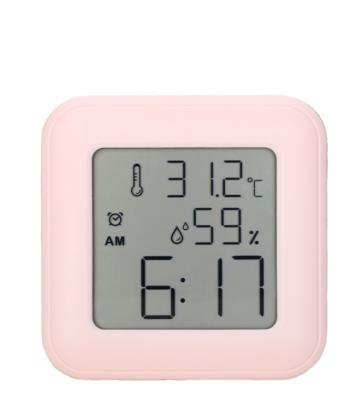 China Digital Indoor Thermometer Hygrometer 7.3cm with Temperature Range -10°C to 50°C and Humidity Monitoring 10%-90% for sale