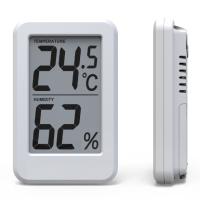 China LCD Display Indoor WiFi Thermometer Hygrometer 6.1x10.7x2cm with Temperature Humidity Monitoring and AAA Battery Power for sale