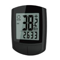 China ABS Digital GPS Bicycle Speed Meter 4.3x5.8cm Wired Bike Computer with CR2032 Battery for sale