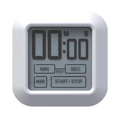 China Youton YT60180 Digital Kitchen Timer 80×80×25mm with 99min 59s Count Up/Down Touch Screen for sale