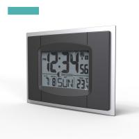 China 2025 RC Wall Clock with Temperature Display Multi Functional Table Clock 12 inch for sale