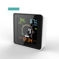 China 2025 WiFi Air Quality Monitor PM2.5 Temperature Humidity Sensor 0-500ug/m3 for sale