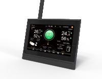 China Professional 7 in 1 WiFi Weather Station with TFT HD Display 433MHz Wireless Sensor for sale