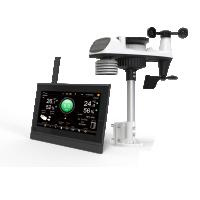 China Professional 7 in 1 WiFi Weather Station with TFT HD Display 433MHz Wireless Sensor for sale