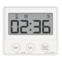 China Mini Desktop Digital Clock 90 Min Countdown Timer Eco-Friendly Plastic LCD Display for sale
