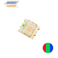China 1206 RGB LED 20mA Anti Static 3216 Top Mount Multicolor SMD LED for sale