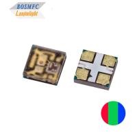China China LED supplier Multi Color PLCC4 2020 RGB LED 12mA Built-in IC Individual Intelligent Control for sale