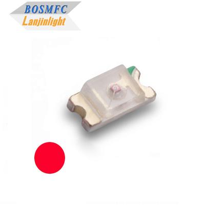 China Anti Static Red 0603 Chip LED Automotive Electronics Power LED SMD 1608 for sale