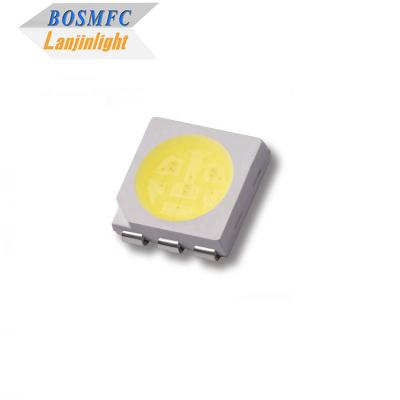 China CRI 80 5050 SMD LED Chip Light 0.2W Cool White Warm White For Strip Light for sale
