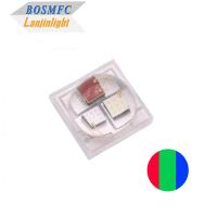 China 3W 3535 RGB LED 120 Degrees Dome Lens 3 In 1 Full Color Ceramic  High Power SMD LED Factory Sell for sale